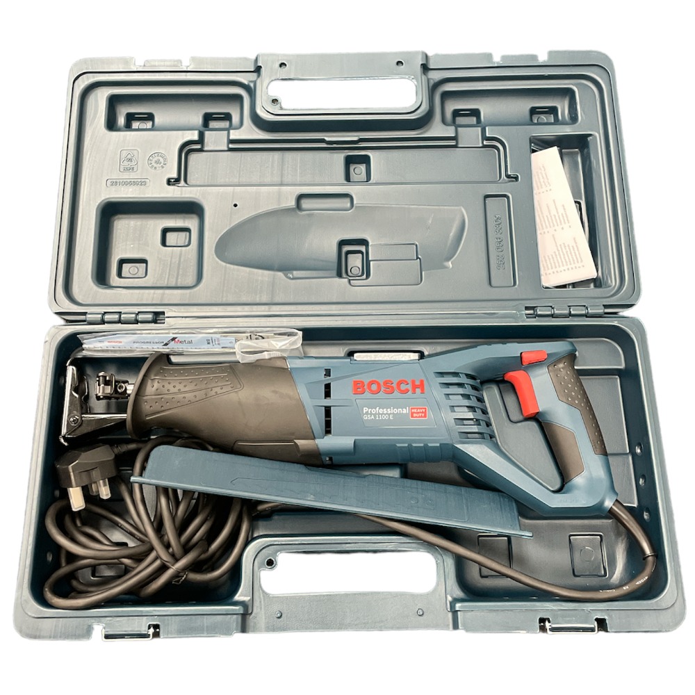 Like New BOSCH GSA 1100 E PROFESSIONAL 1100W SABRE SAW 240 Volt - Own4Less
